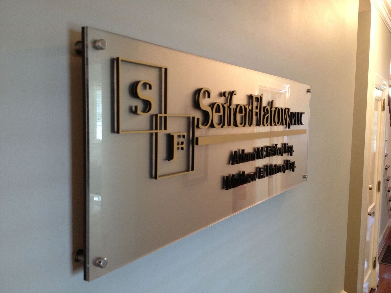 How to Design a Great Lobby and Logo Sign - The Sign Factory