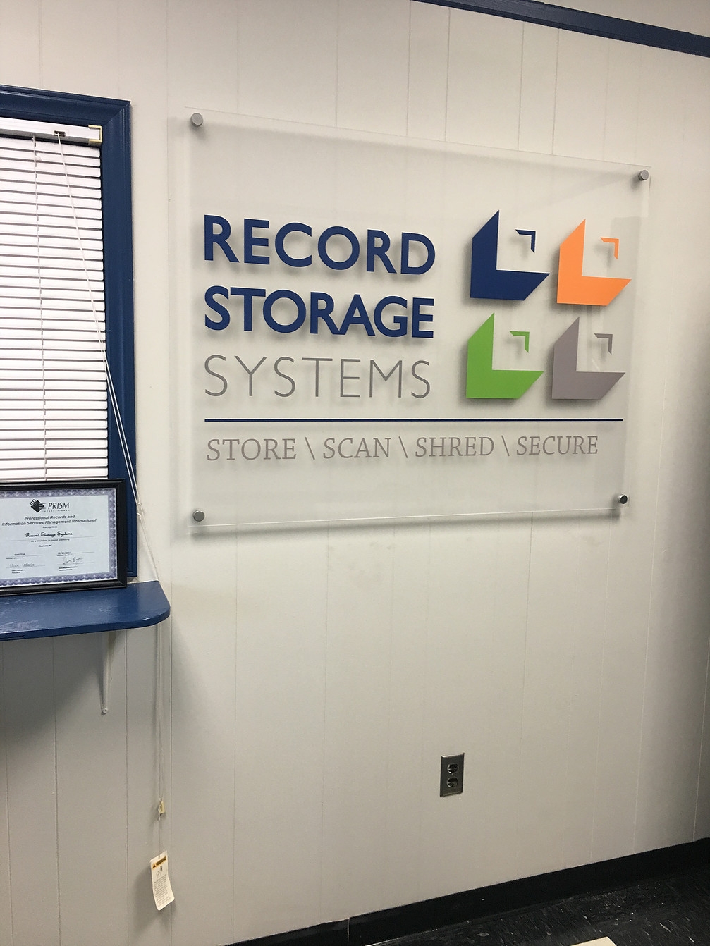 Lobby Sign | Custom Corporate Signage | Law Office Indoor Signs