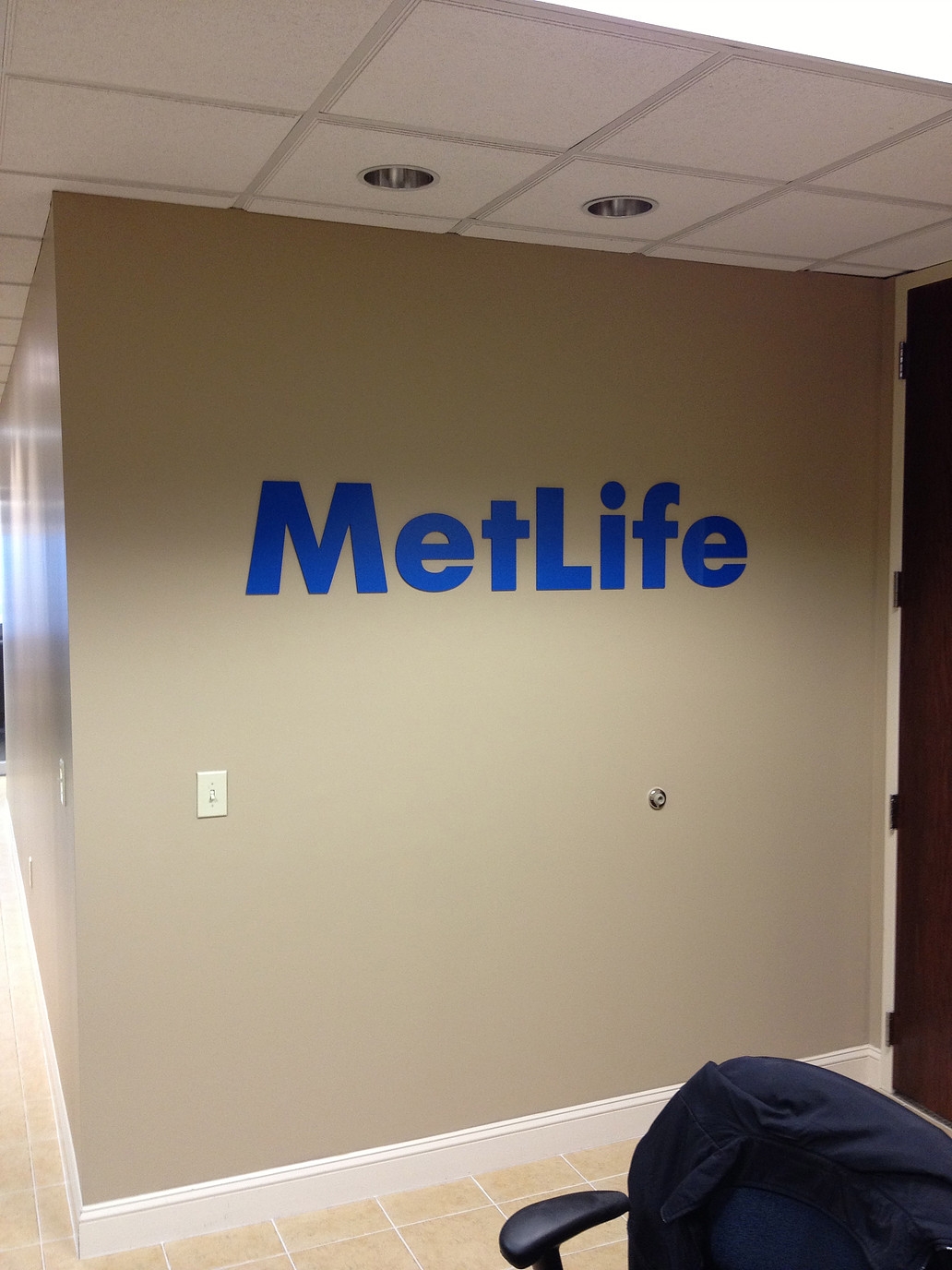 Lobby Sign | Custom Corporate Signage | Law Office Indoor Signs