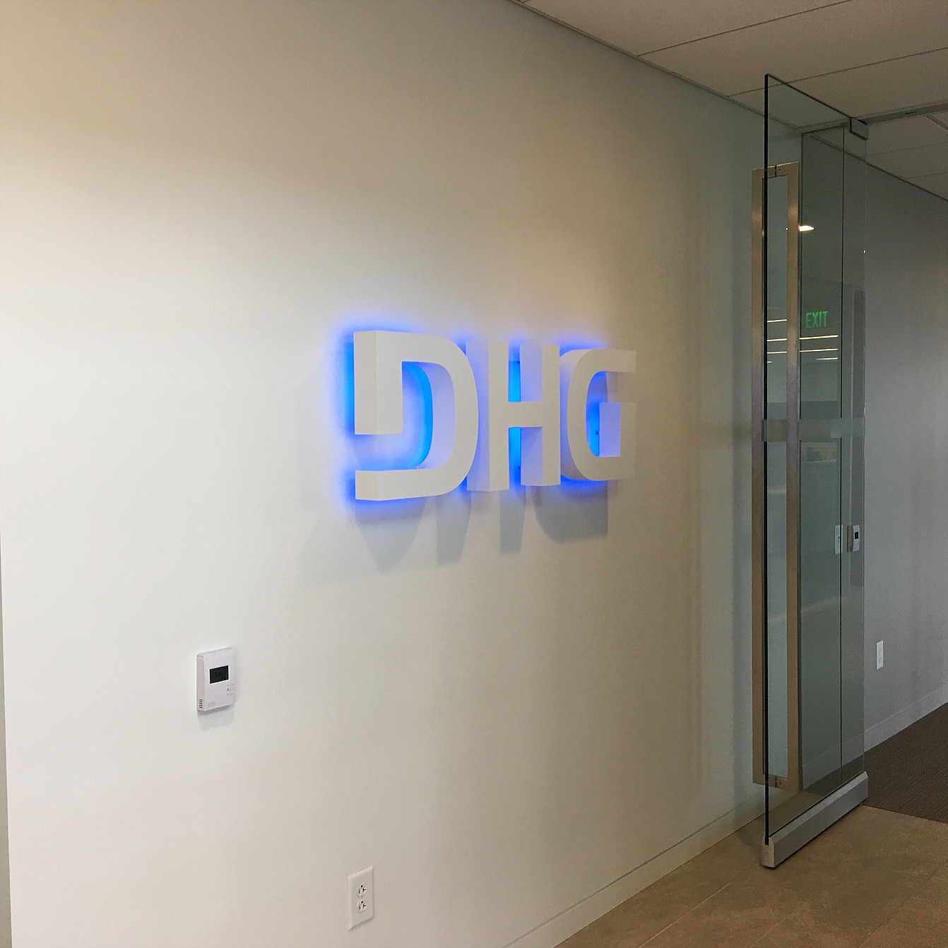 Lobby Sign | Custom Corporate Signage | Law Office Indoor Signs