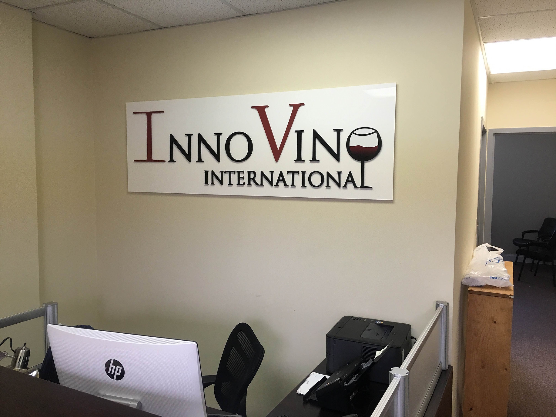 Lobby Sign | Custom Corporate Signage | Law Office Indoor Signs