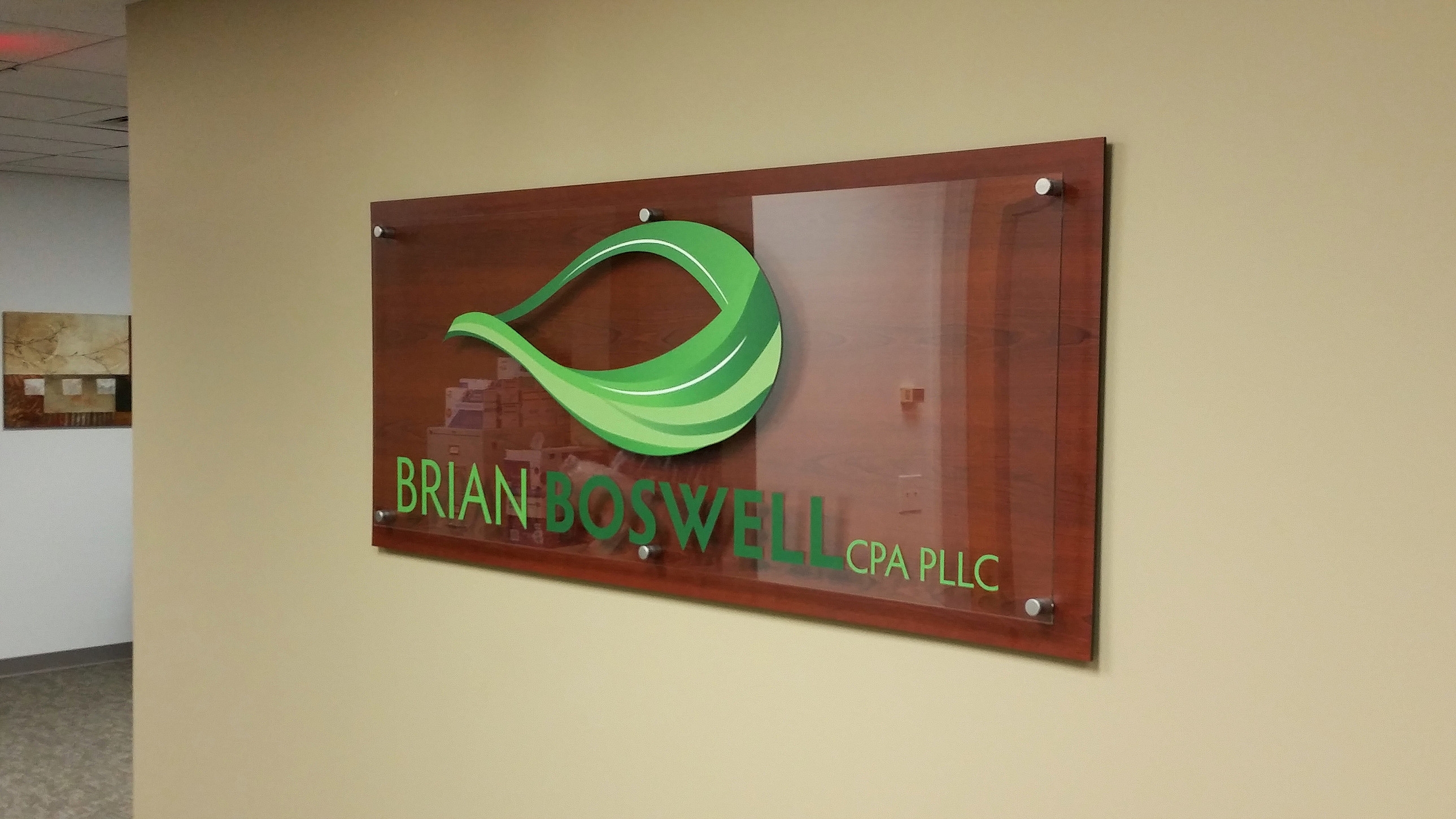 Lobby Sign | Custom Corporate Signage | Law Office Indoor Signs