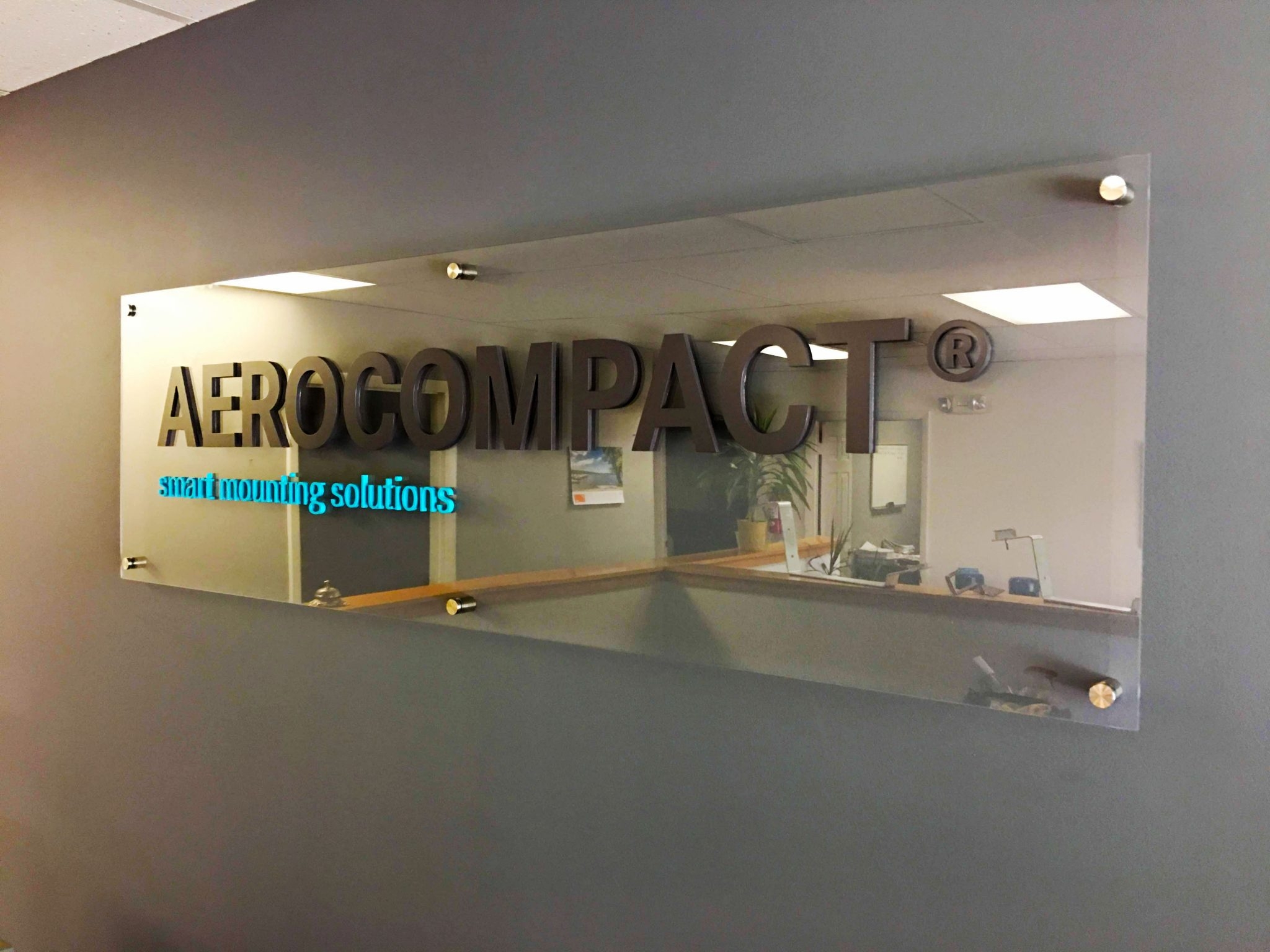 Lobby Sign | Custom Corporate Signage | Law Office Indoor Signs