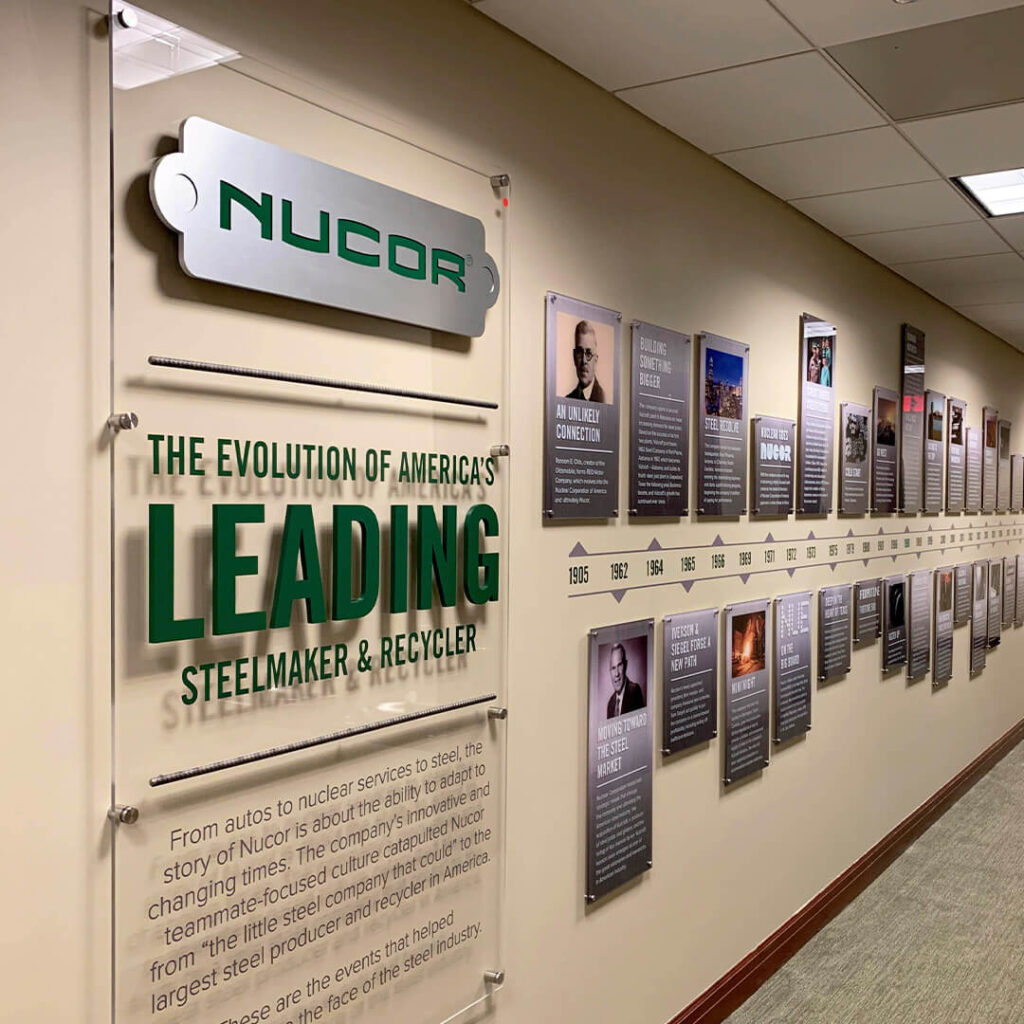 Exploring Unique Shapes and Materials for Interior Signage